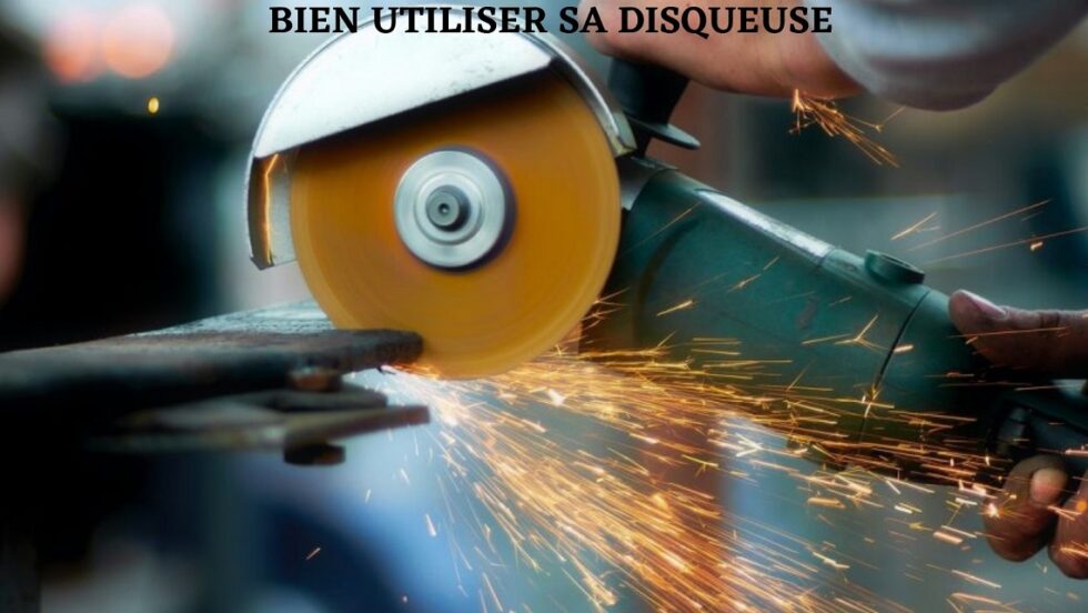 Disqueuse : un outil électrique portatif surmonté d’un disque pouvant ...